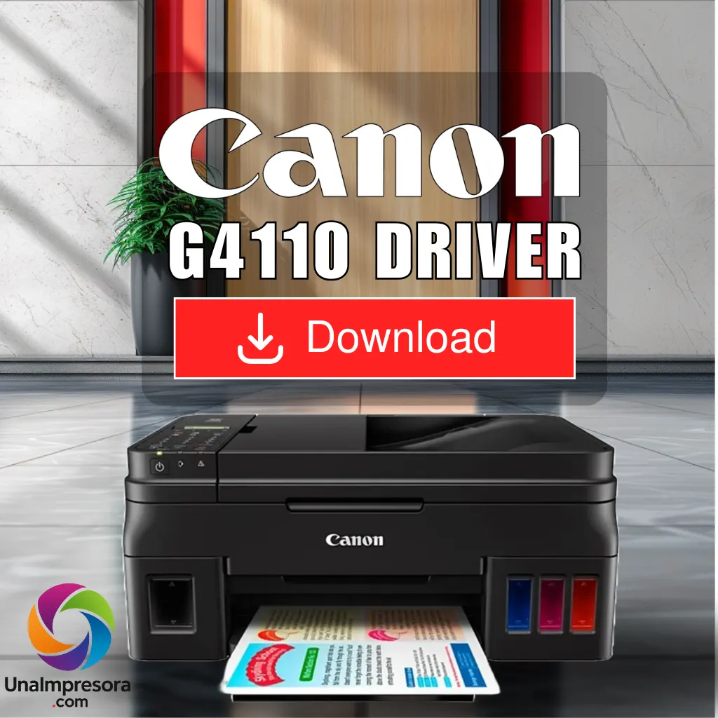 Descargar Driver Canon G4110 Gratis – Oficial 【 2025